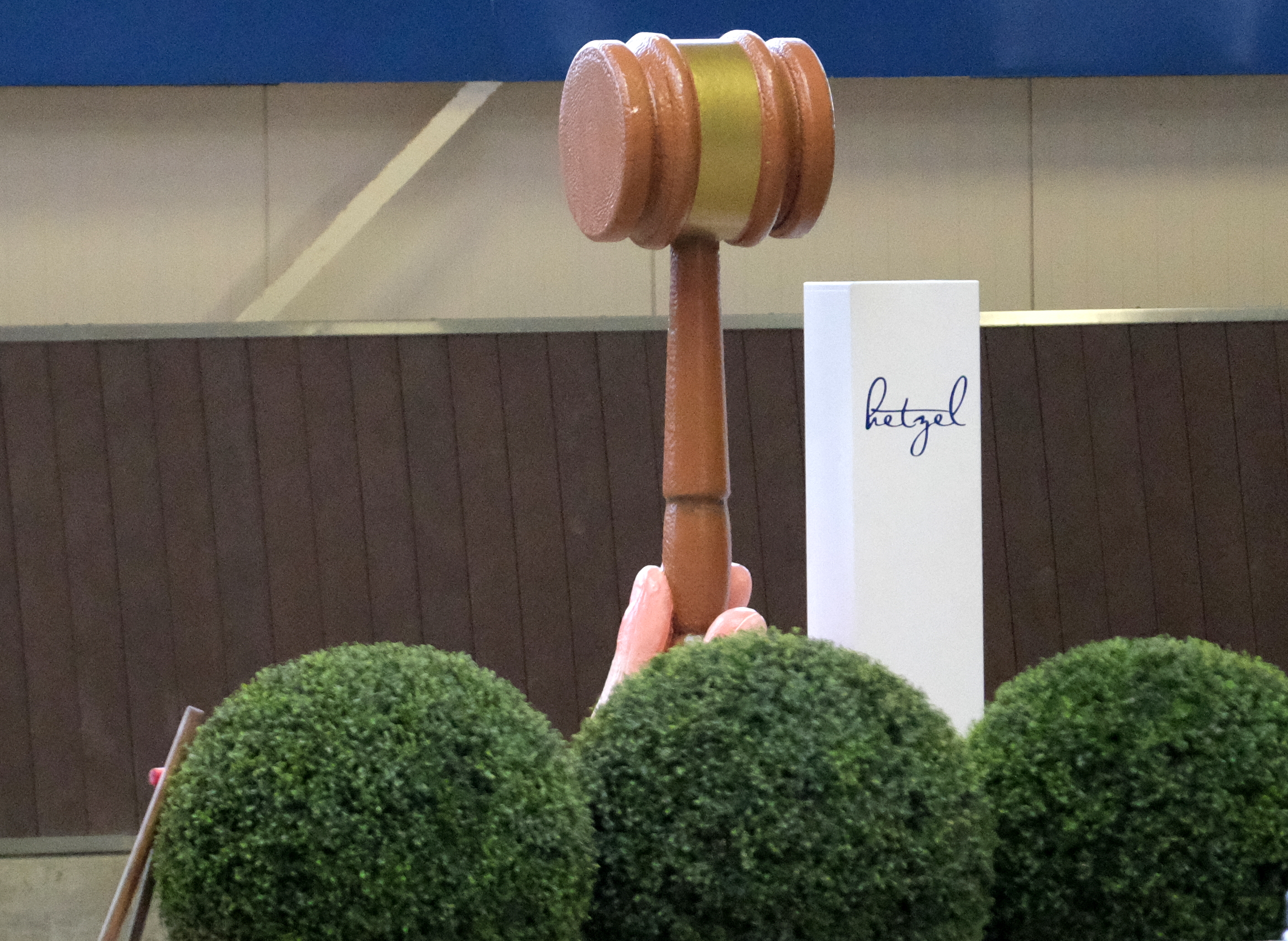 Atmospheric sunday brunch with impressive presentation of auction horses | Holger Hetzel